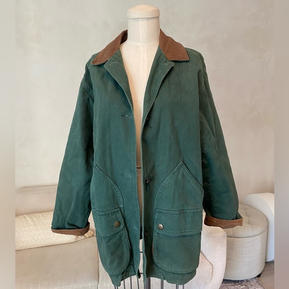Jackets & Coats | Dark Green Barn Jacket Chore Jacket | Poshmark